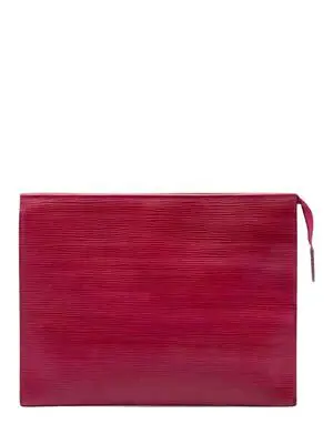 LOUIS VUITTON Epi Toiletry Pouch 26 Clutch Bag - Pink