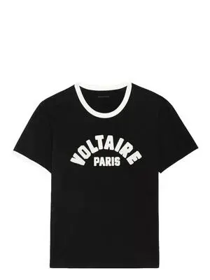 Zadig&Voltaire Logo-print Ringer T-shirt - Black