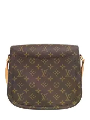 LOUIS VUITTON Monogram Saint Cloud Gm Crossbody Bag - Brown