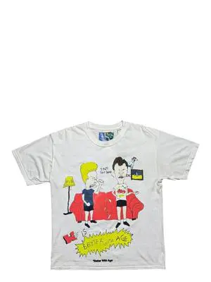 BETTER WITH AGE Graphic-print T-shirt - White