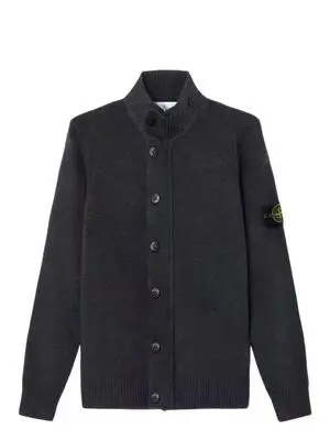 Stone Island 5100047 Lambswool Jumper - Grey