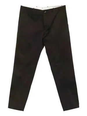 NINE:INTHE:MORNING Slim-fit Button-fastening Chinos - Brown