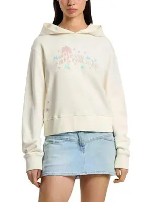 Palm Angels Regular Fit Hoodie - Neutrals