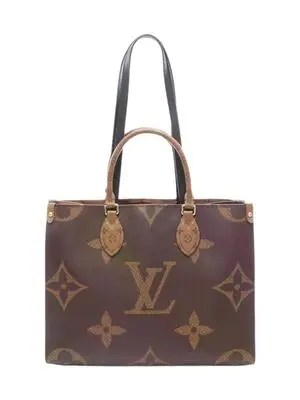 LOUIS VUITTON Monogram Giant Reverse Tote Bag - Brown