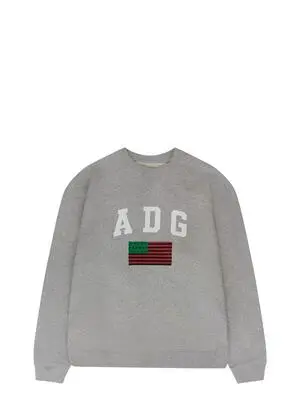 DENIM TEARS 1619 Long-sleeve Sweatshirt - Grey