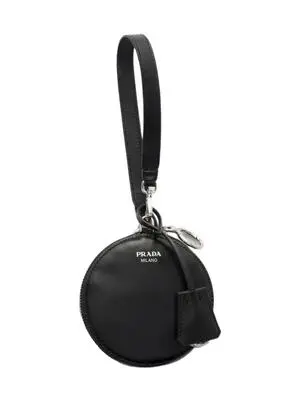 Prada Re-nylon And Leather Foldable Mini-bag - Black