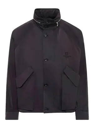 WOOYOUNGMI Double-pocket Hooded Jacket - Black