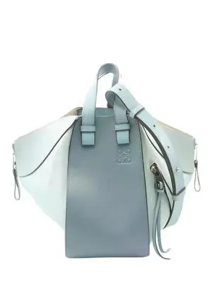 Loewe 2000s Small Hammock Tote Bag - Blue