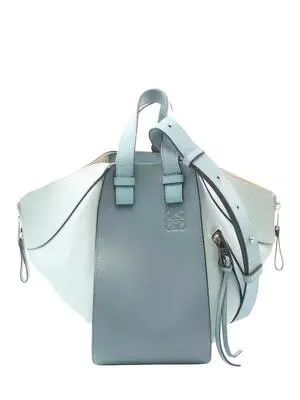 Loewe 2000s Small Hammock Tote Bag - Blue