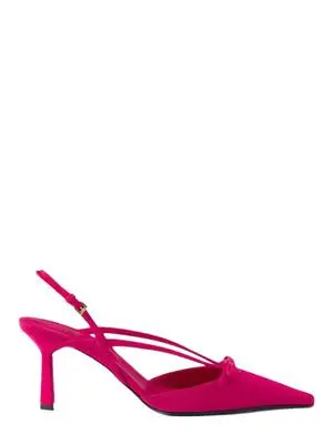 Prada Suede Slingback Pumps - Pink