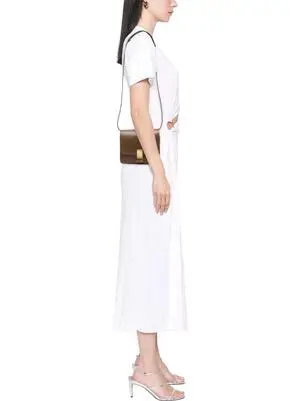 Celine Calfskin Classic Box Crossbody Bag - Brown