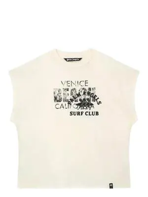 Palm Angels Surf Club Regular T-shirt - Neutrals