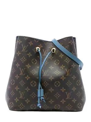 LOUIS VUITTON Monogram Neonoe Mm Bucket Bag - Brown