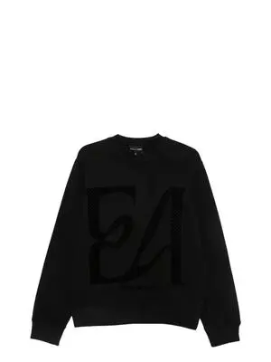 Emporio Armani Long-sleeves Sweatshirt - Black