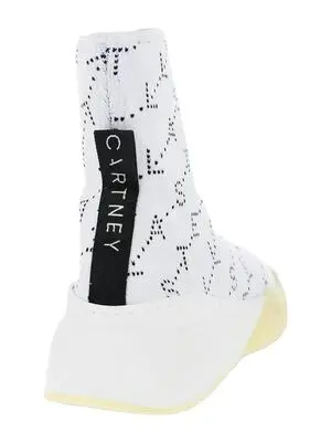 Stella McCartney Loop Monogram-pattern Sneakers - White