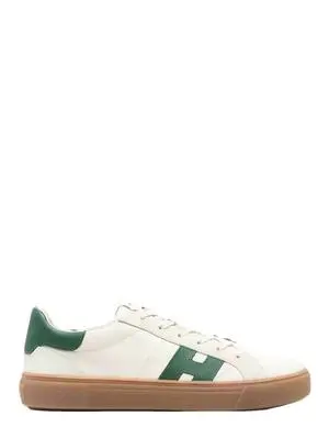 Hogan Panelled Sneakers - Neutrals