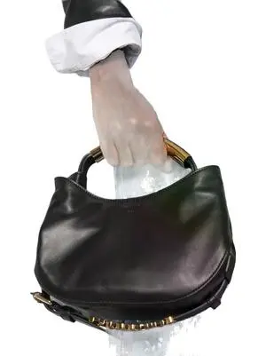 Moschino Top Handle Tote Bag - Black