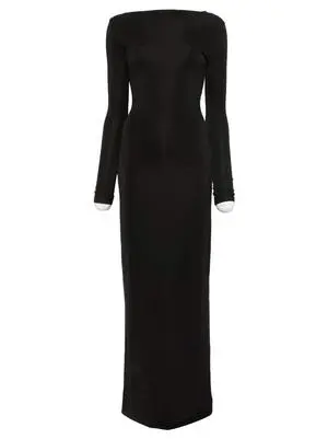 Cult Gaia Armand Long-sleeve Maxi Dress - Black