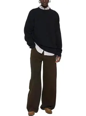 Extreme Cashmere Paolo Crew-neck Long-sleeve Sweater - Blue