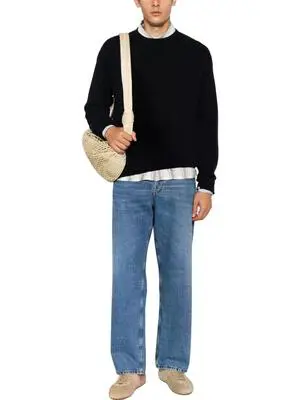 Extreme Cashmere Paolo Crew-neck Long-sleeve Sweater - Blue