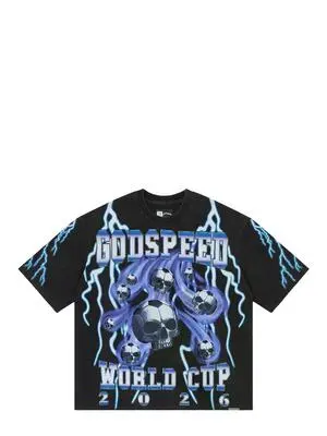 GODSPEED Voltage Graphic-print T-shirt - Black