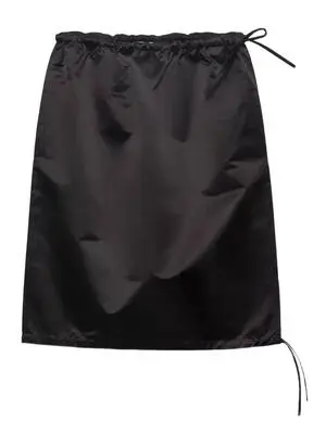 Prada Satin Skirt - Black