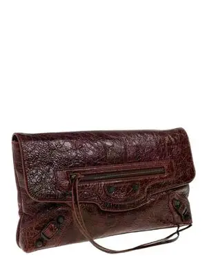 Balenciaga Balenciaga Le City Clutch Red