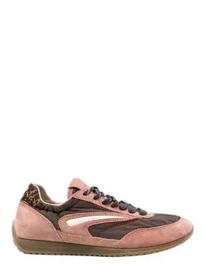 D.a.t.e. Panelled Lace-up Sneakers - Pink