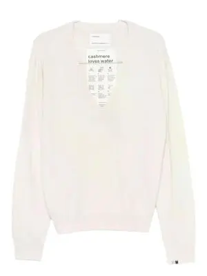 Extreme Cashmere V-neck Sweater - Neutrals
