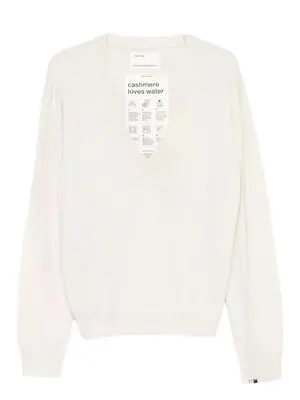Extreme Cashmere V-neck Sweater - Neutrals