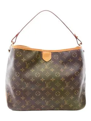 LOUIS VUITTON Monogram Delightful Pm Shoulder Bag - Brown