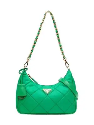 Prada Prada Re-Edition 1995 Chain Shoulder Bag Green