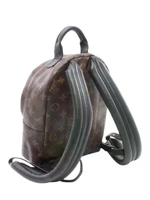 LOUIS VUITTON 2019 Monogram Palm Springs Pm Backpack - Brown