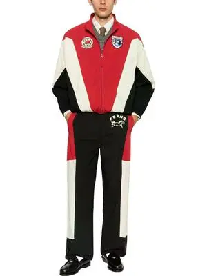 FOUND FOUND Color-Block Track Pants With Embroidered Logo