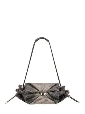 DIESEL® Scrunch-d Shoulder Bag - Grey