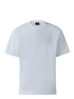 Mackage Tee-rz Tee-shirt With Silicone Logo - White
