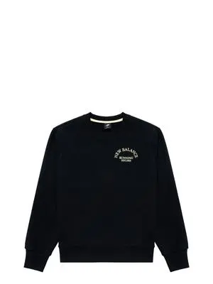 NEW BALANCE Casual Sport Sweatshirt - Black