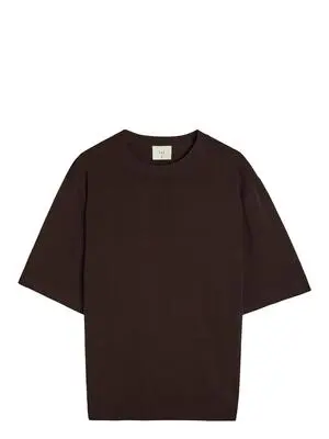 CHE Baller Fine-knit T-shirt - Brown