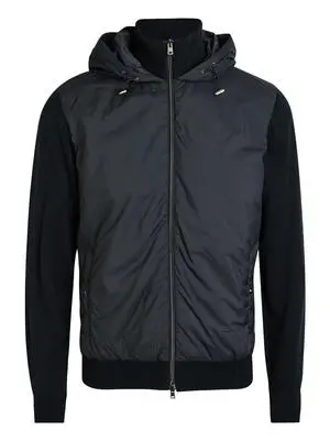Herno Quilted Hooded Cotton Jacket - Navy