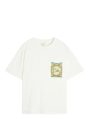 CHE Bloom Cotton T-shirt - Ivory