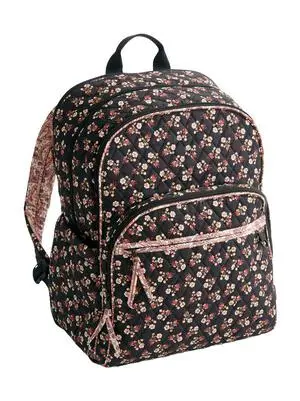 VERA BRADLEY Large Bancroft Backpack In Melissa Ditsy - Red