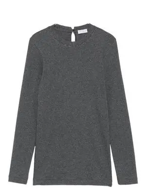 Brunello Cucinelli Cotton T-shirt - Grey