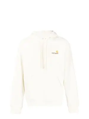 Carhartt Work In Progress Hoodie With Logo - Beige