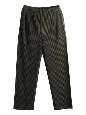 Issey Miyake Pleated Trousers - Brown