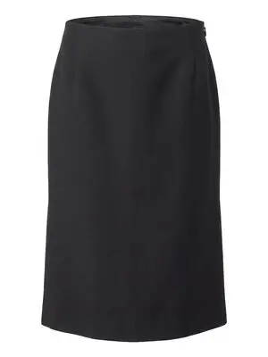 Fendi Wool Midi Skirt - Multicolor