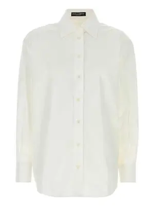 Dolce & Gabbana Poplin Shirt - White