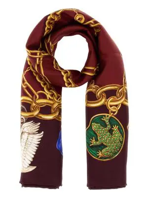 Burberry Printed Silk Foulard - Multicolor