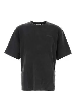 Off-White Slate Cotton T-shirt - Black