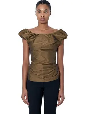 VIVIENNE WESTWOOD Ginnie Top - Brown