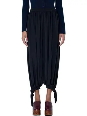 CHLOÉ CHLOÉ Fluid Pleated Pants In Crêpe De Chine